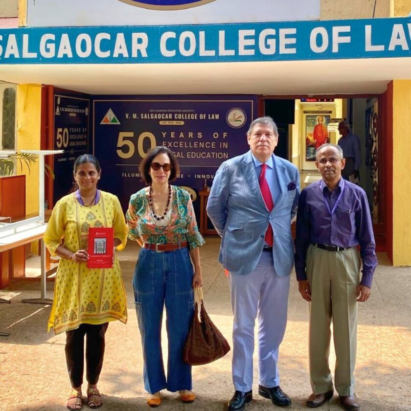 Encontro com o Principal do V. M. Salgaocar College of Law – Faculdade ...