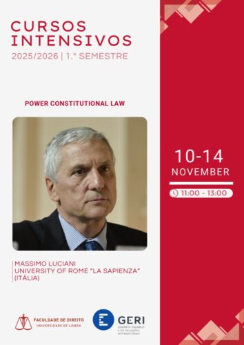 Cursos Intensivos 2025/2026 – Faculdade de Direito | Universidade de Lisboa